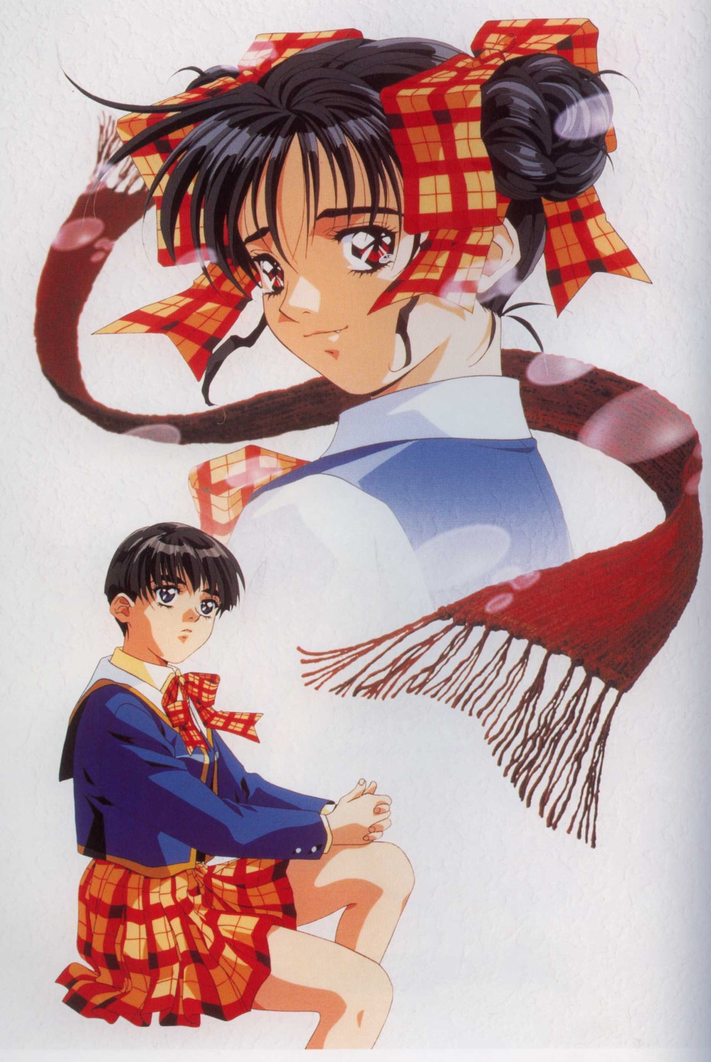 rin sin doukyuusei 2 narusawa yui shinohara izumi seifuku binding discoloration | #14385 | yande.re